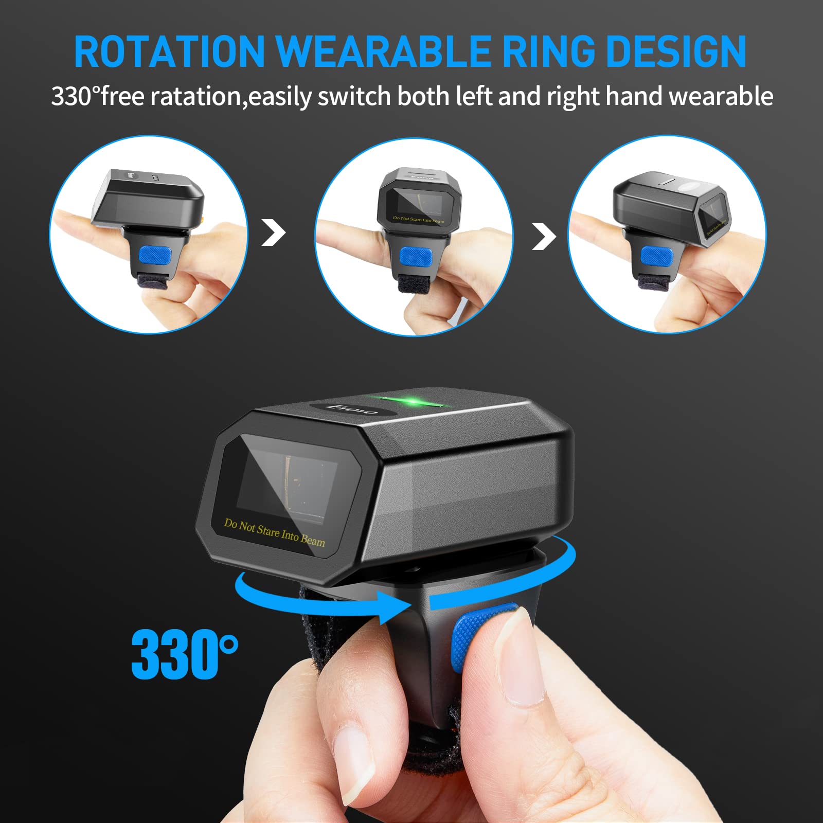 Eyoyo Bluetooth Ring Barcode Scanner – Eyoyo scan