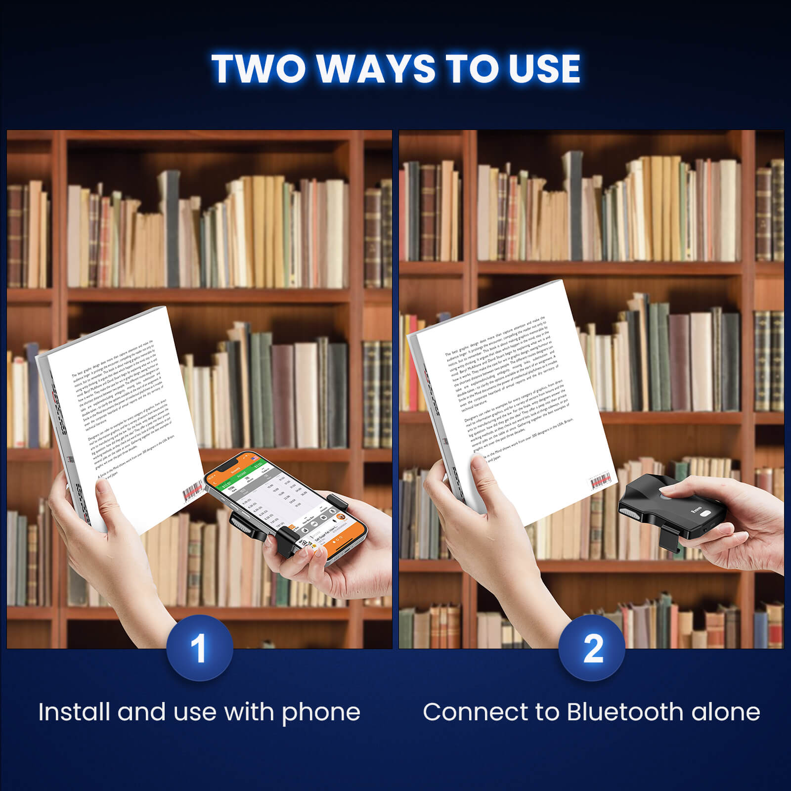 Eyoyo Wireless Back Clip Phone Barcode Scanner – Eyoyo scan