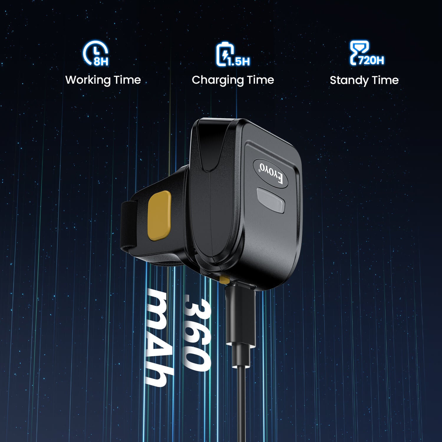 Eyoyo R30L Ring 1D Barcode Scanner – Eyoyo scan