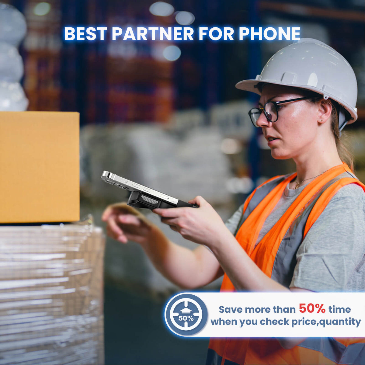 Eyoyo Wireless Back Clip Phone Barcode Scanner – Eyoyo scan