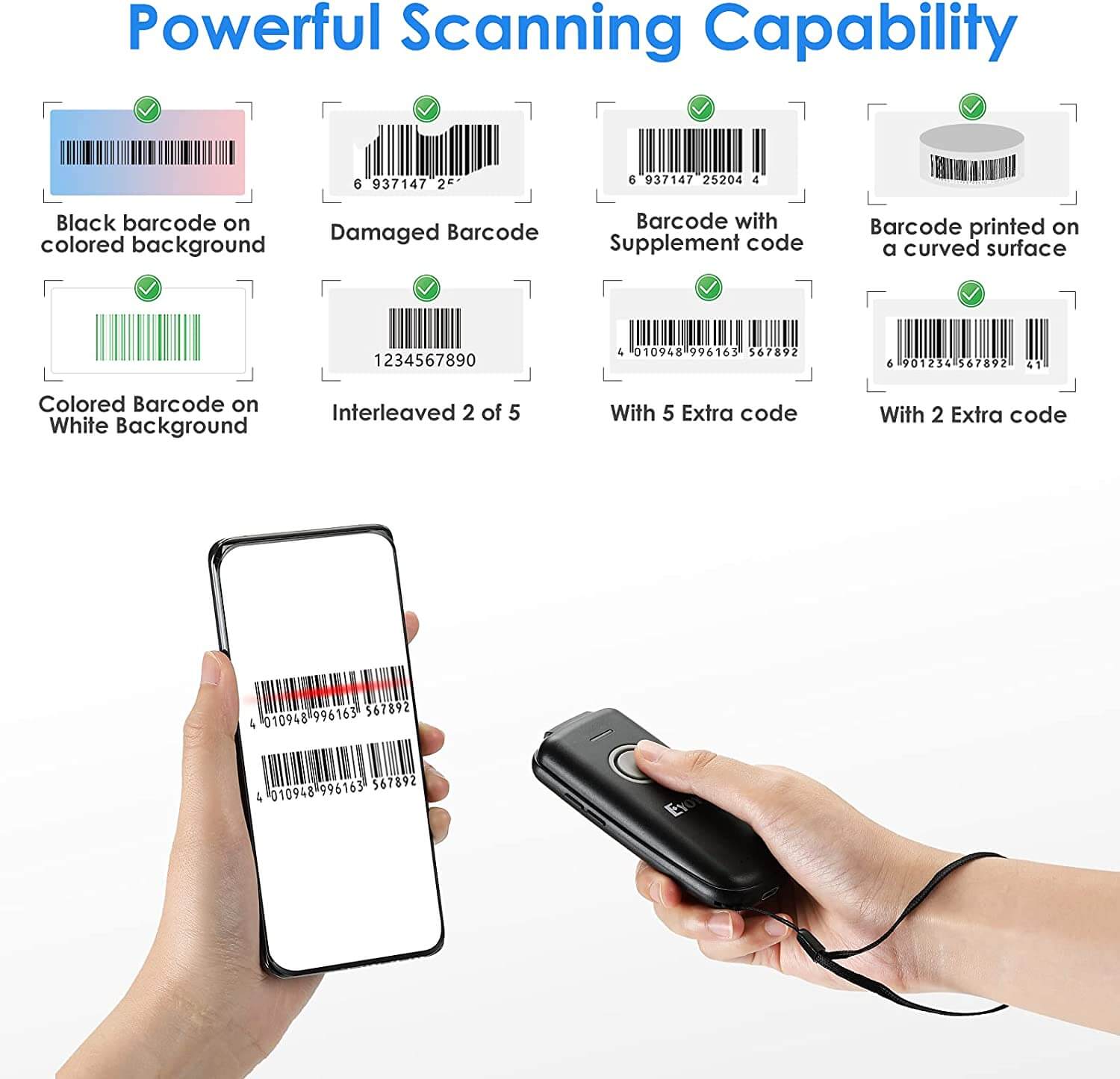 Eyoyo Bluetooth Barcode Scanner Mini – Eyoyo scan