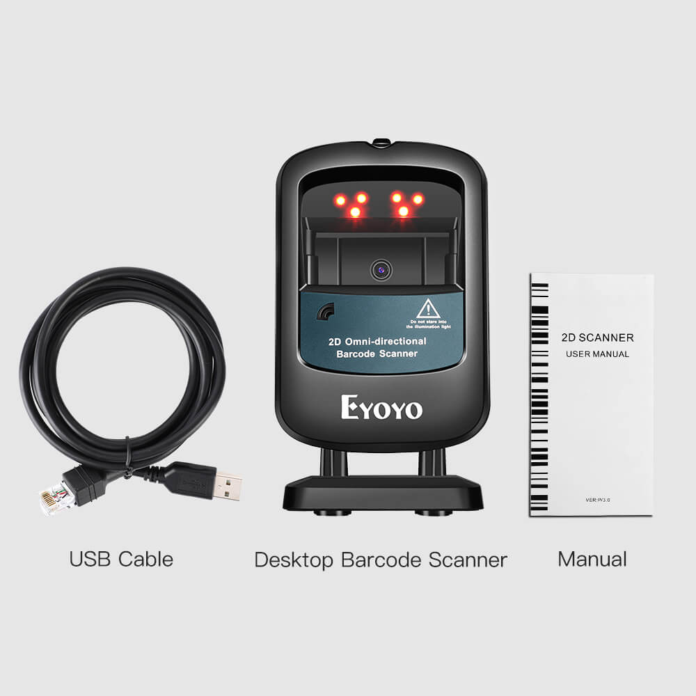 Eyoyo Desktop 1D/2D Barcode Scanner – Eyoyo scan