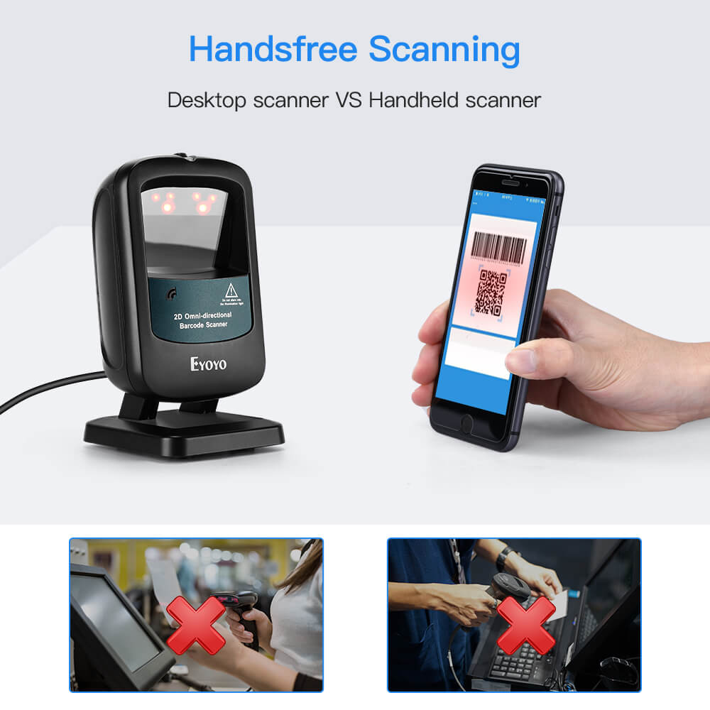 Eyoyo Desktop 1D/2D Barcode Scanner – Eyoyo scan