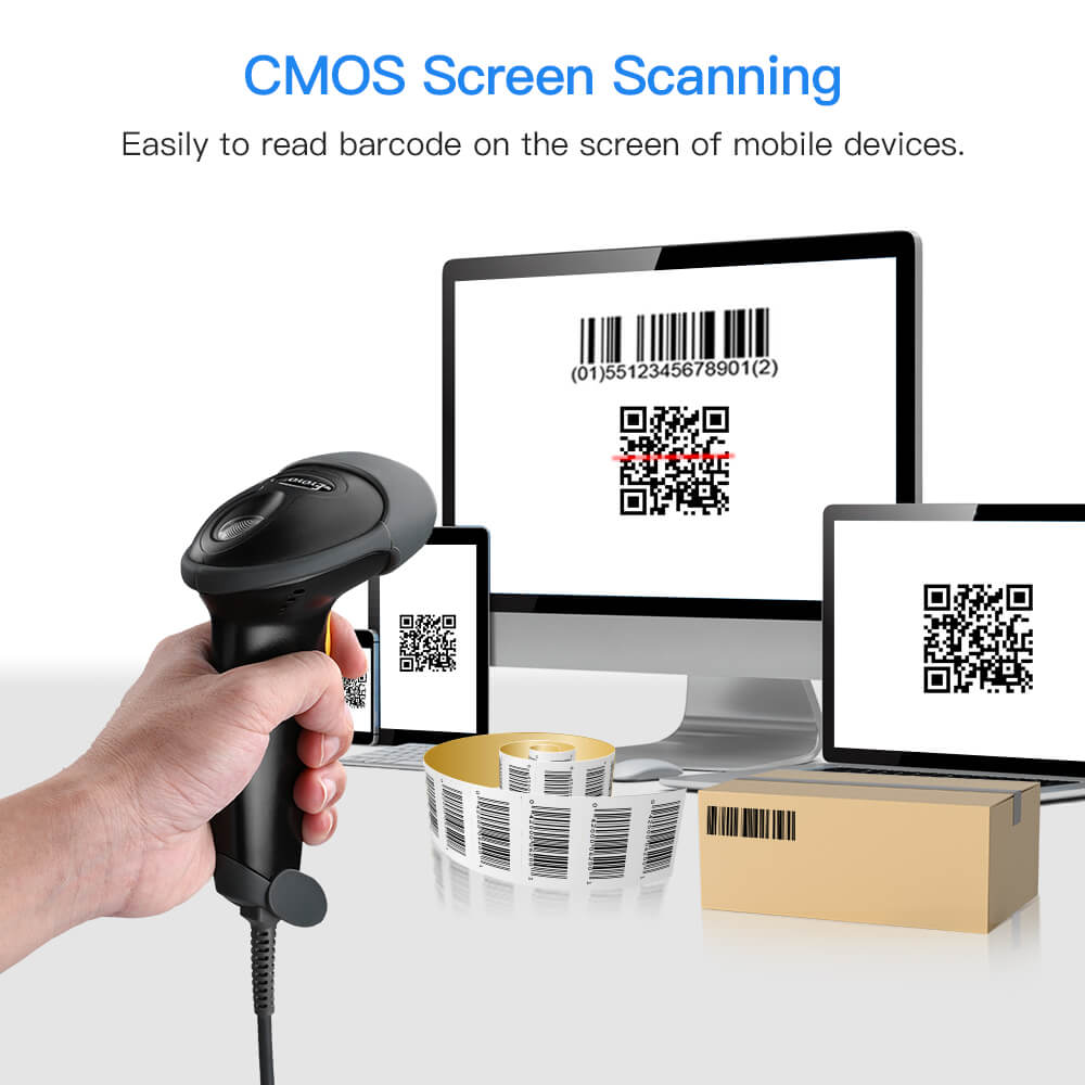 Eyoyo Handheld 2D QR Barcode Scanner – Eyoyo scan