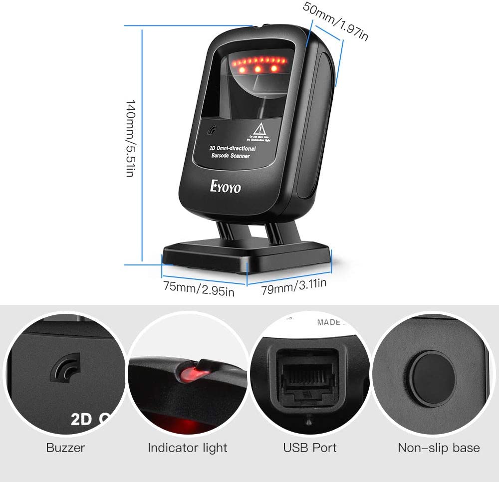 Eyoyo Desktop Barcode Scanner – Eyoyo scan