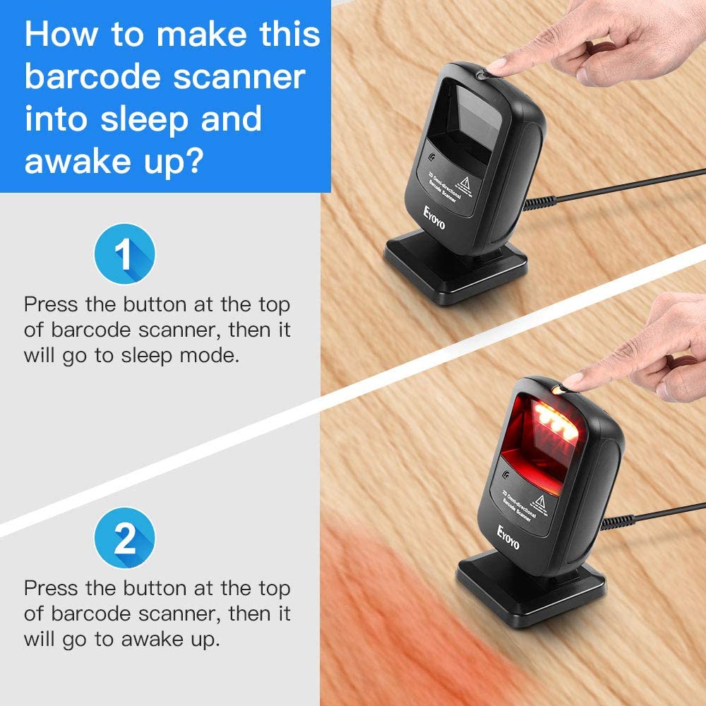 Eyoyo Desktop Barcode Scanner – Eyoyo scan