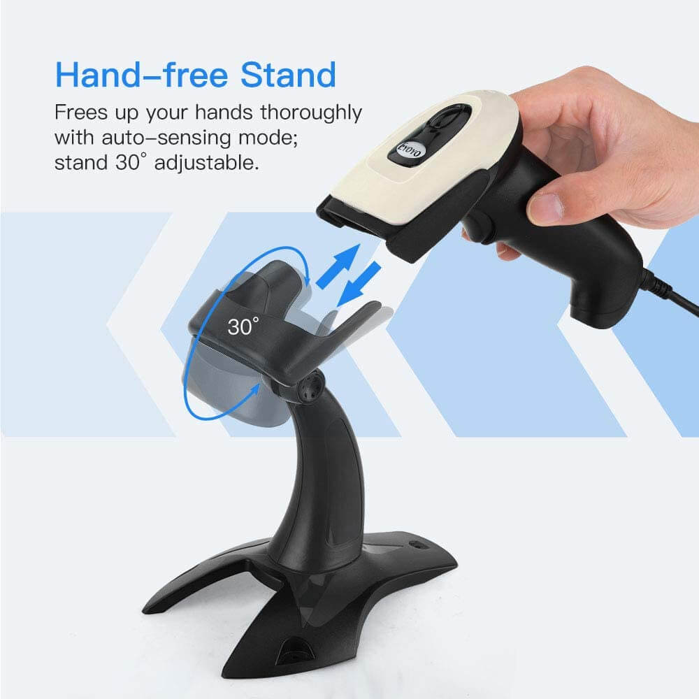 Eyoyo 2D QR Barcode Scanner with Bracket – Eyoyo scan