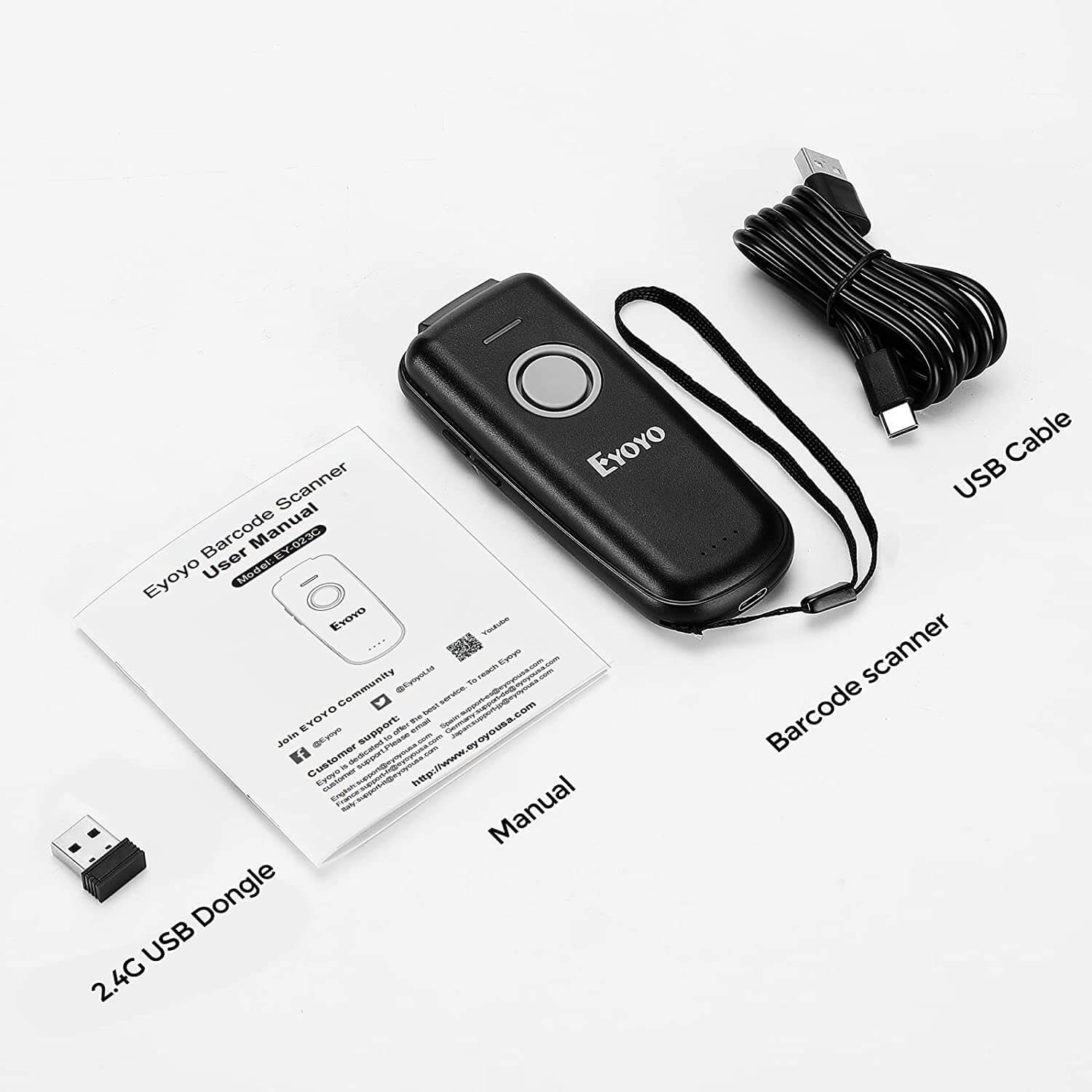Eyoyo Bluetooth Barcode Scanner Mini – Eyoyo scan
